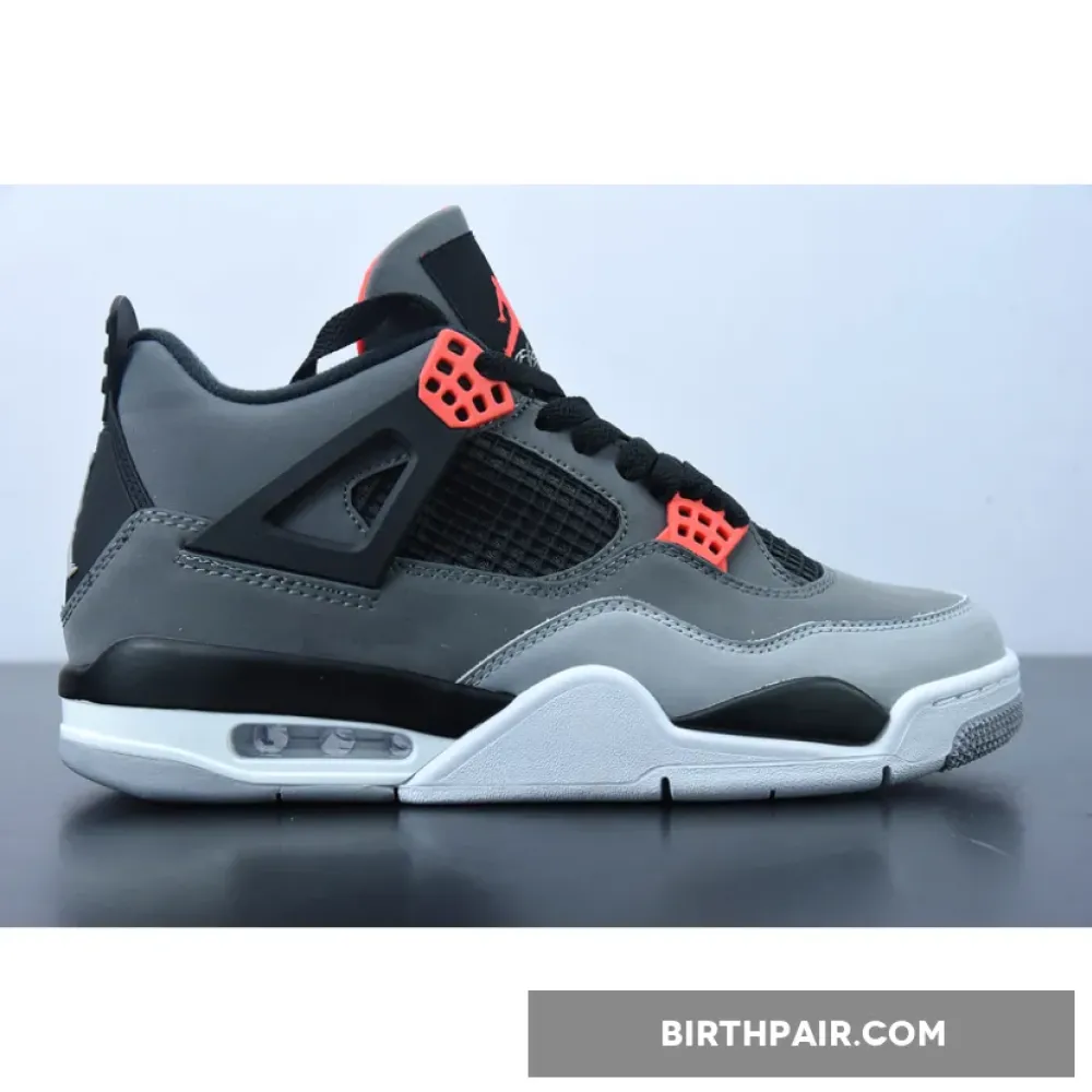 Air Jordan 4 “Infrared” Dark Grey/Infrared 23-Black DH6927-061 ...