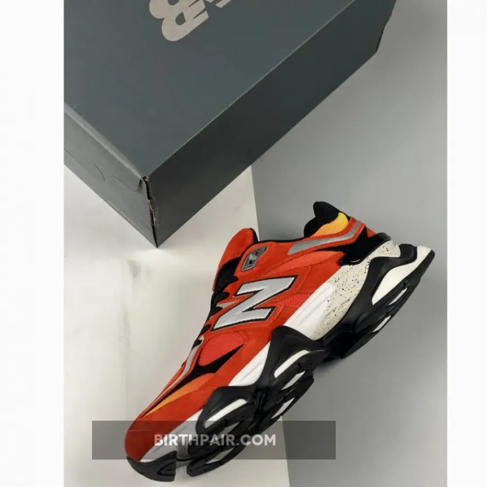 Trending DTLR x New Balance 9060 “Fire Sign” Orange/Red-Yellow ...