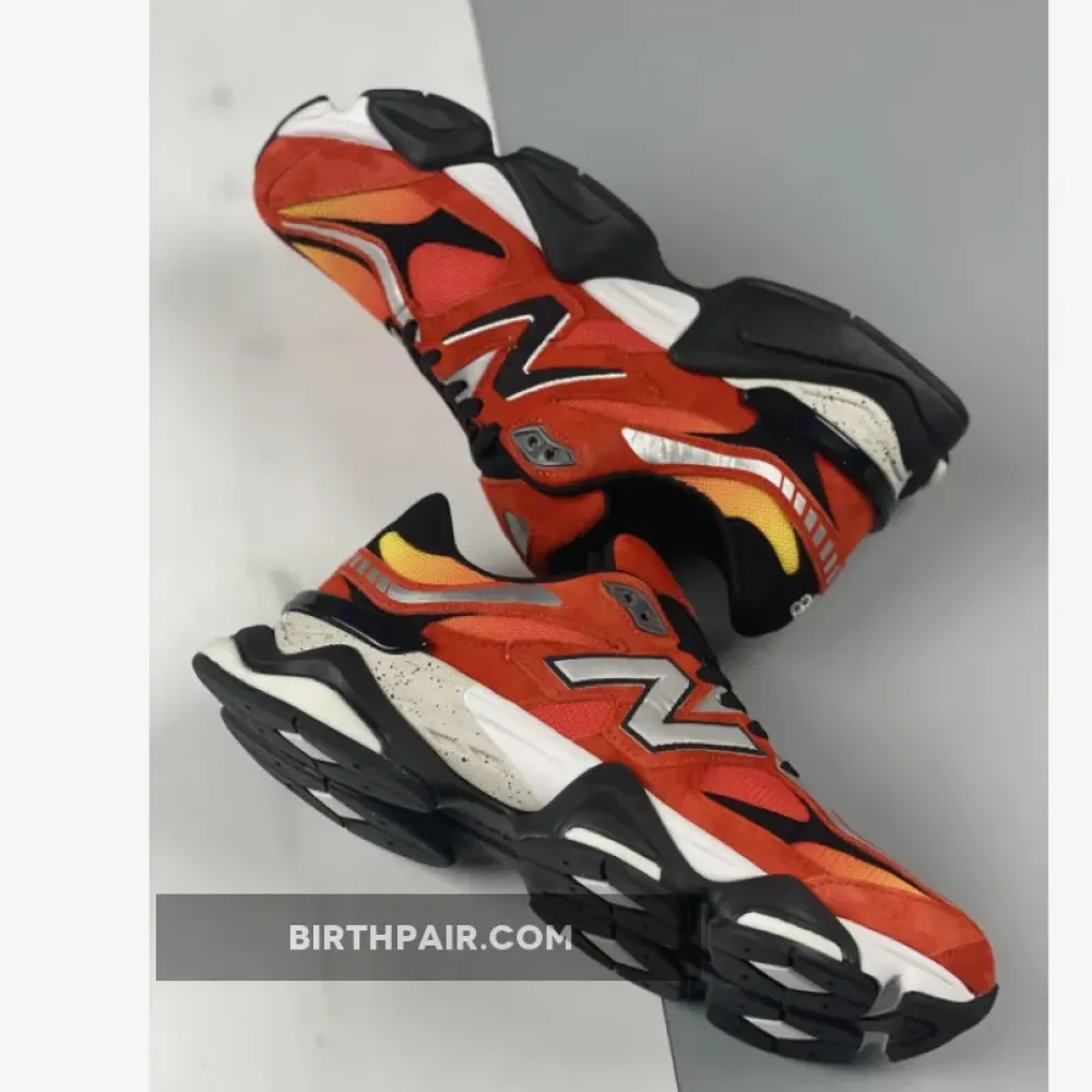 Trending DTLR x New Balance 9060 “Fire Sign” Orange/Red-Yellow ...